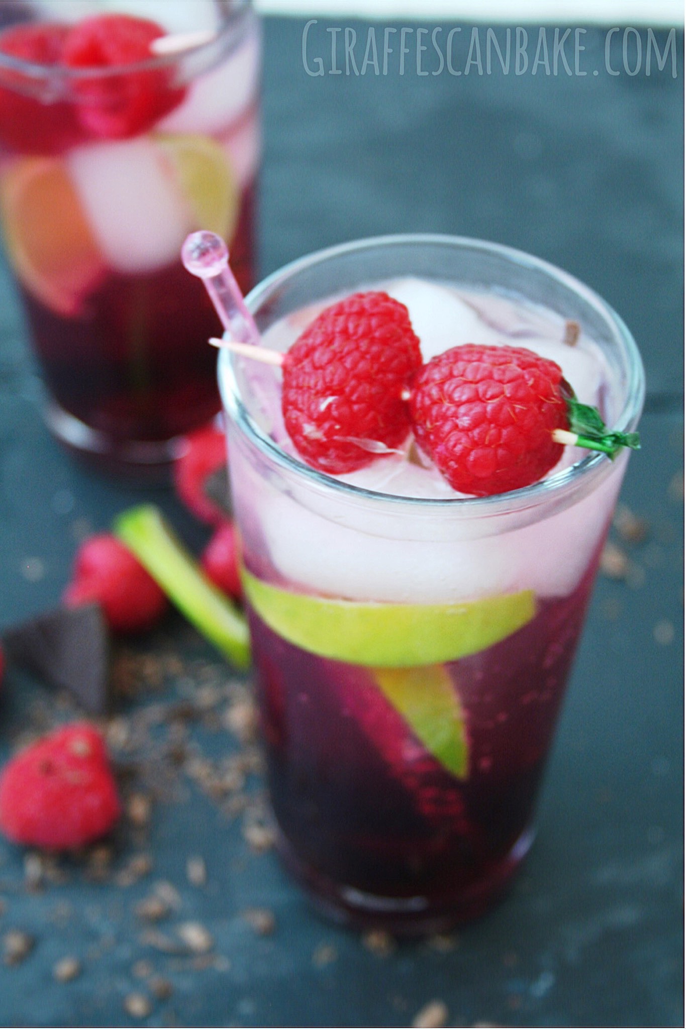 Chocolate Raspberry Vodka Tonic