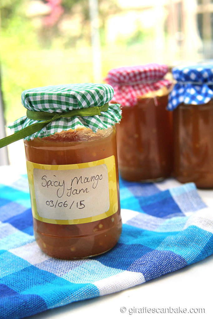 Spicy Mango Jam by Giraffes Can Bake - easy, delicious homemade jam ...