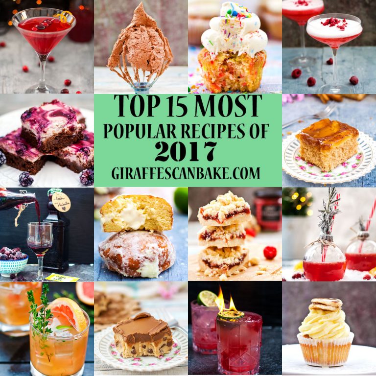 How does 2017 compare to 2016? Check out 2016’s most popular recipes HERE